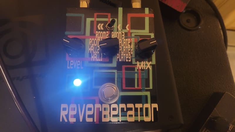 Dr. Scientist Reverberator 2010s - Black with square patterns | Reverb