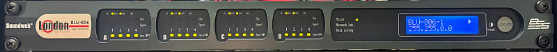 BSS London - BLU806 - DANTE/AES Signal Processor | Reverb
