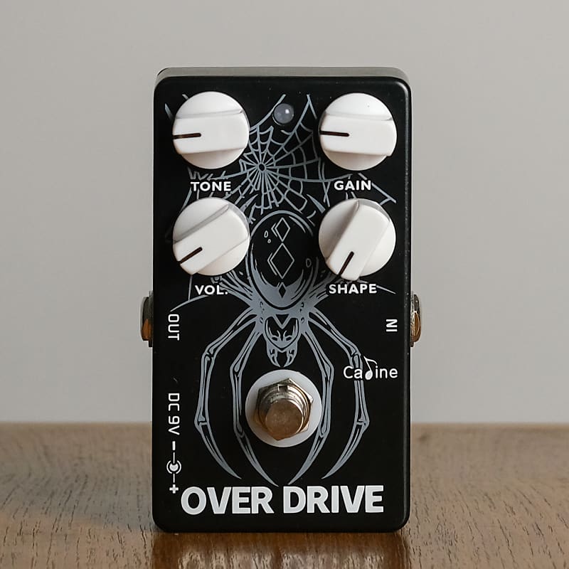 Caline CP-65 The Widow Bass Overdrive Bass Guitar Pedal | Reverb