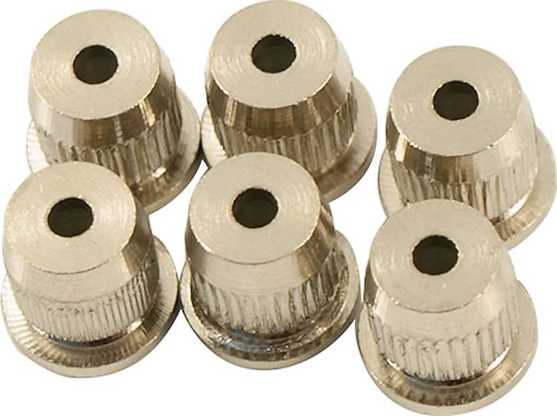 WD Rear Mount String Ferrule Set For Electric Guitar Nickel | Reverb
