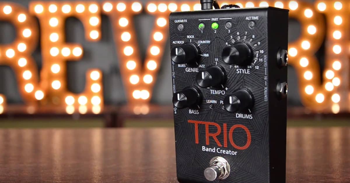 Video: Forming a Band on the Run with the Digitech TRIO | Reverb News