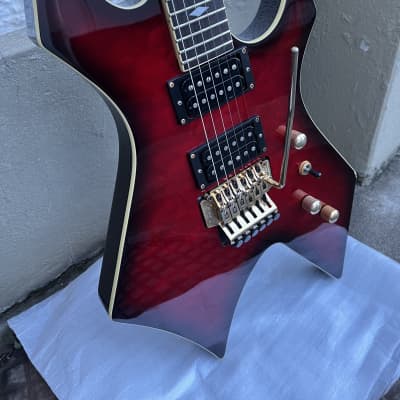 B.C. Rich Warlock 90s - Burst Red | Reverb