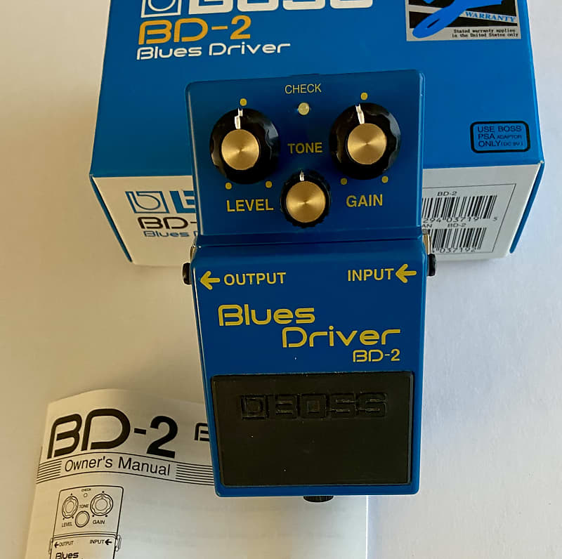 Monte Allums Modded Boss BD-2 Overdrive Boost Pedal (B2-H2O | Reverb