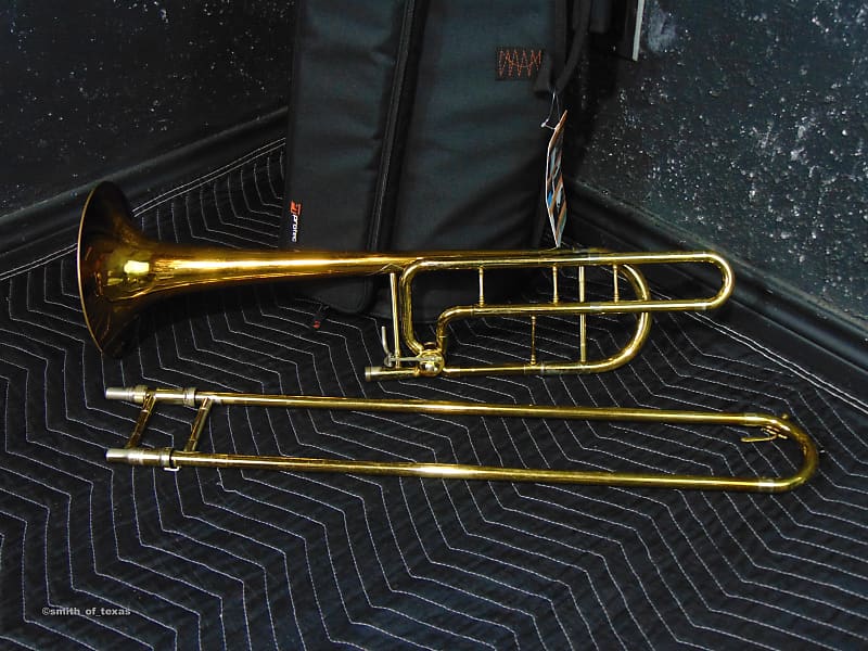 Vintage Benge 190 Tenor Trombone Large Bore with ProTec Bag | Reverb