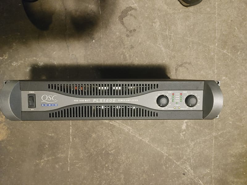 QSC Plx1602 Black | Reverb