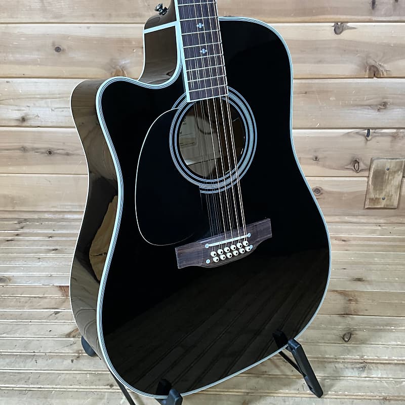 Takamine EF381SC Left Handed 12-String Acoustic Guitar - | Reverb
