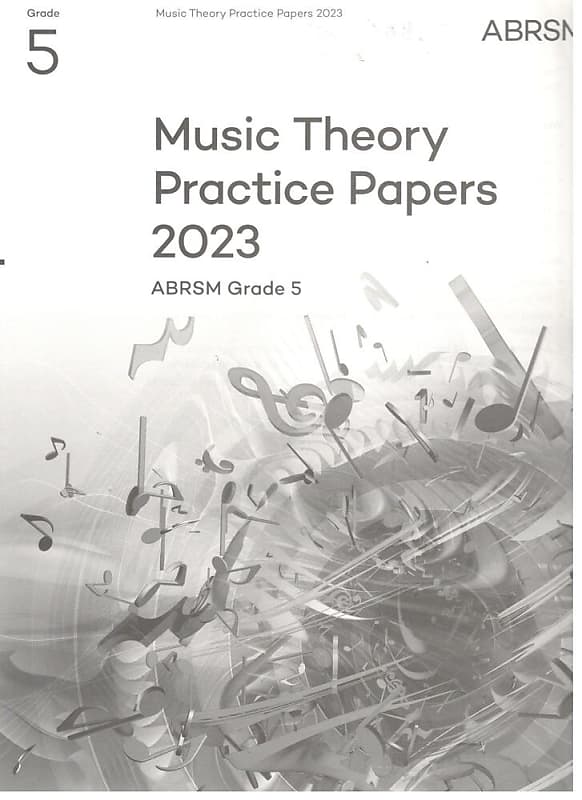 ABRSM Music Theory Practice Papers - Grade 5 (2023) | Reverb