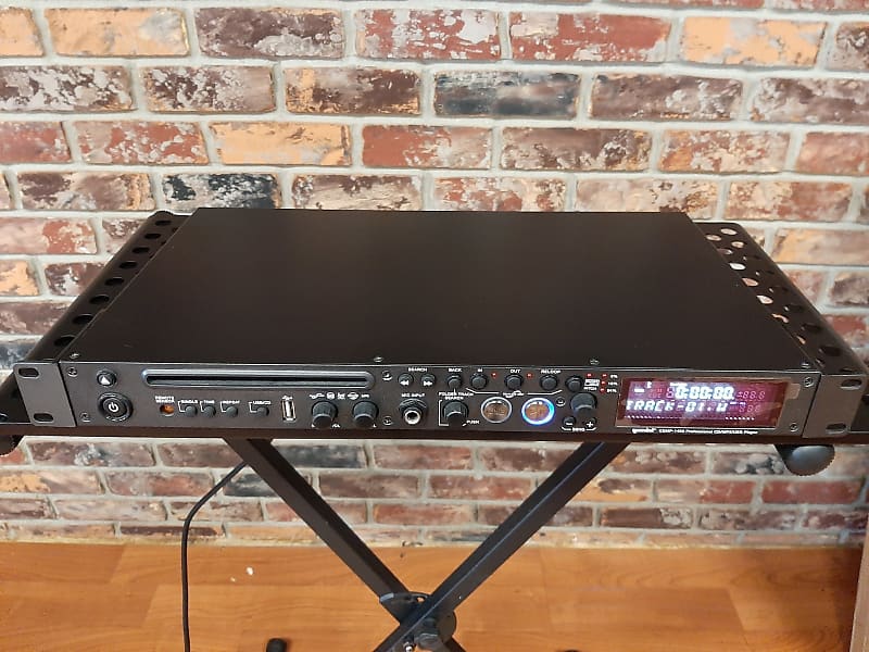 Gemini CDMP-1400 Single Space Rack Mount CD / MP3 / USB | Reverb