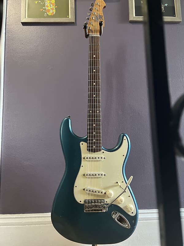 Mario Martin Strat S-style Relic 2021 Deep Lake Placid Blue | Reverb
