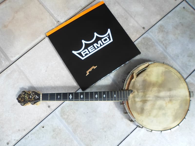 Fancy Birds Eye Maple Regal Wurlitzer 4 String Banjo Tenor | Reverb UK