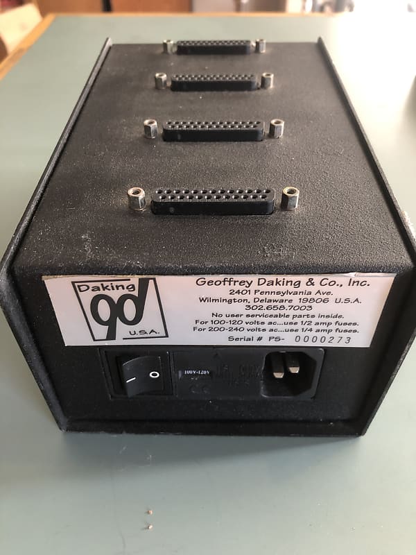Daking audio Power supply 90’s Black | Reverb Canada