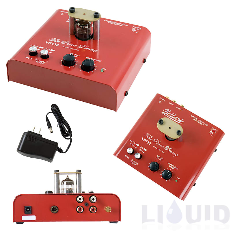 Mint Bellari VP130 Mm Tube Phono Preamplifier With Headphone | Reverb