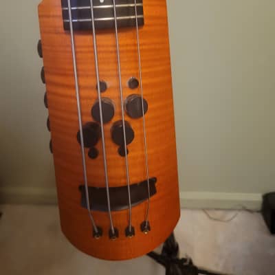 Steinberger Ŵave fretted upright bass 2023 - Natural orange | Reverb
