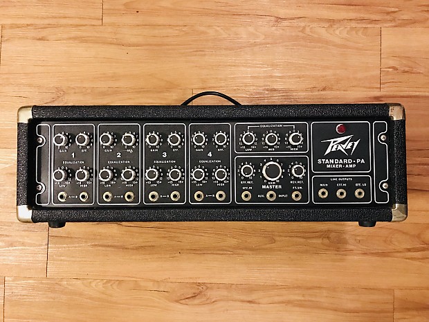 Peavey PA Standard Mixing Amplifier 1976 Randy Rhoads Greg | Reverb