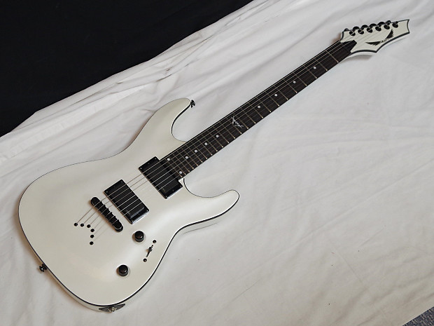 DEAN Custom 450 electric GUITAR new Metallic White - EMG | Reverb