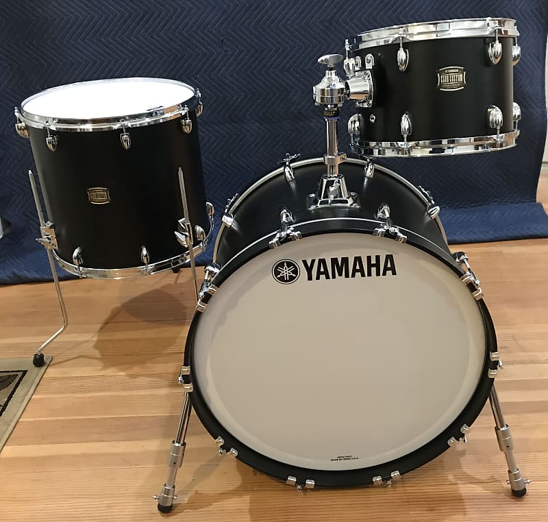 Yamaha Club Custom — 3 Piece Shell Pack — Black Wood | Reverb