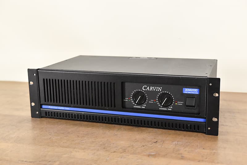 Carvin DCM2000 Two-Channel Power Amplifier (church owned) | Reverb