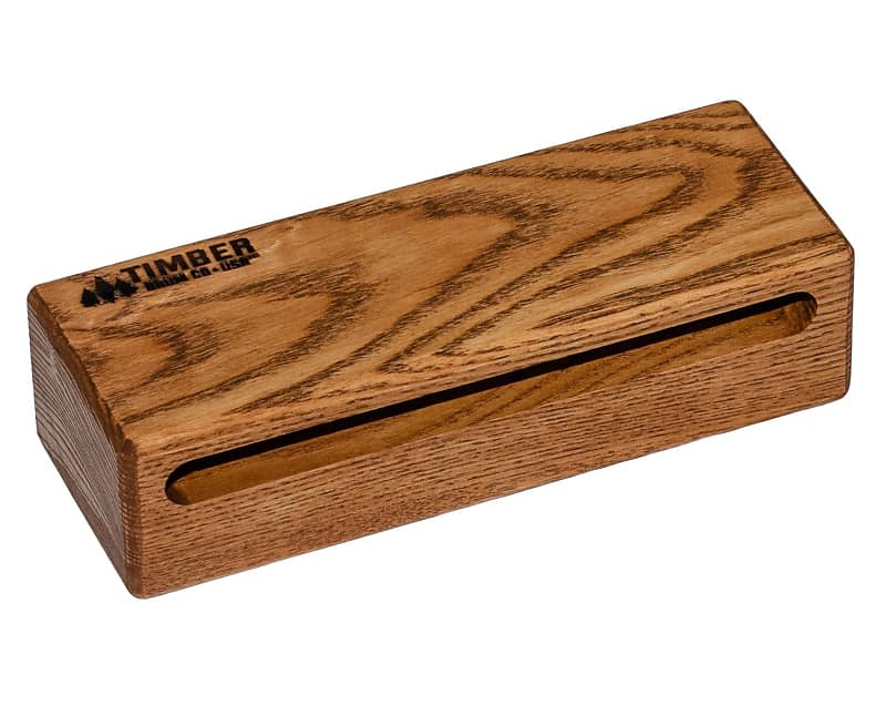 Timber Drum Co. Medium American Hardwood Wood Block | Reverb