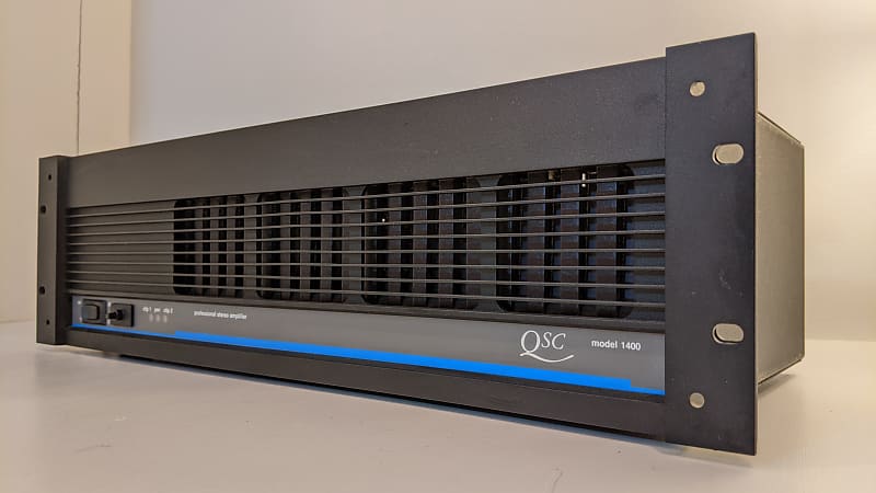 QSC Model1400 Stereo Amplifier | Reverb