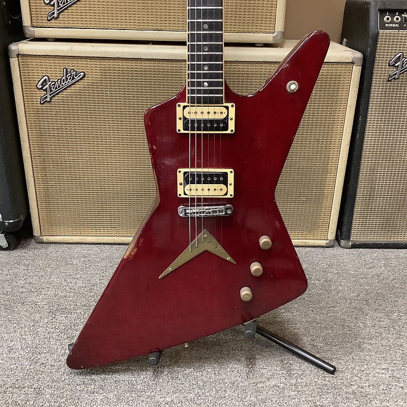 1979 Dean Z Explorer Cherry w/Dimarzio S-D's | Reverb