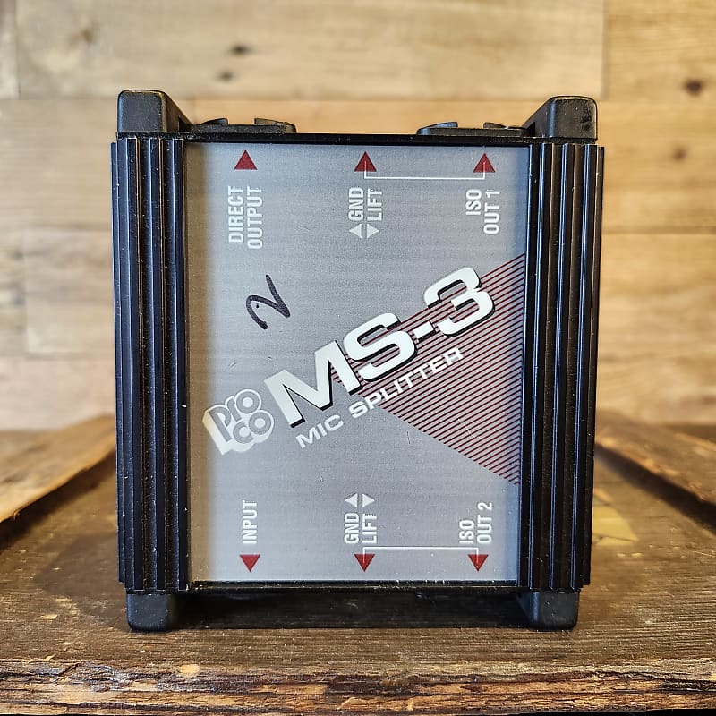 ProCo MS-3 Mic Splitter | Reverb