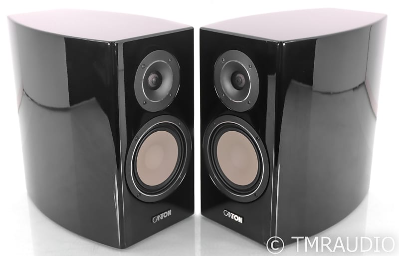 Canton Reference 9 K Bookshelf Speakers; Piano Black Pair; 9K | Reverb