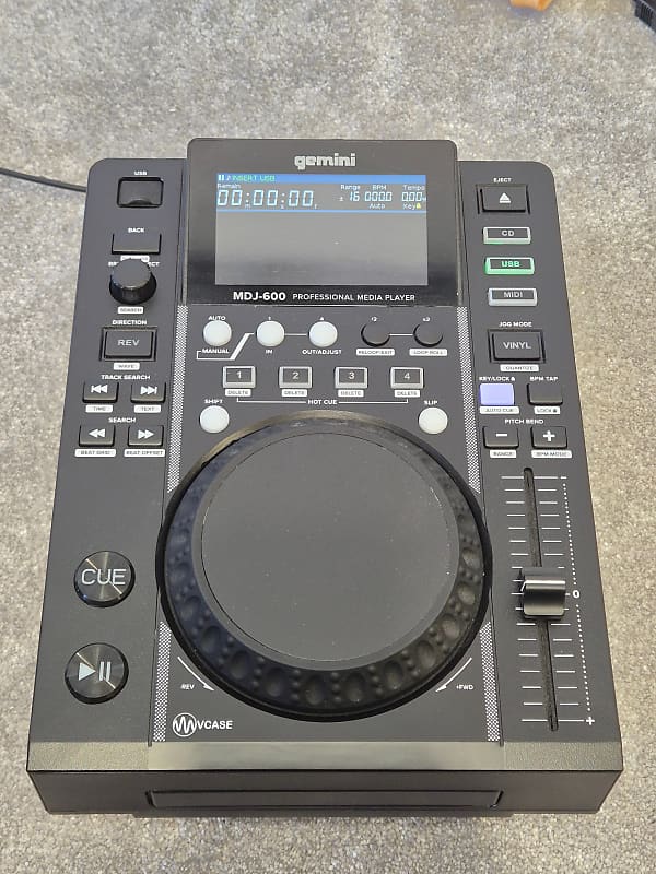 Gemini MDJ-600 - Professional CD and USB Media Player w/ | Reverb UK