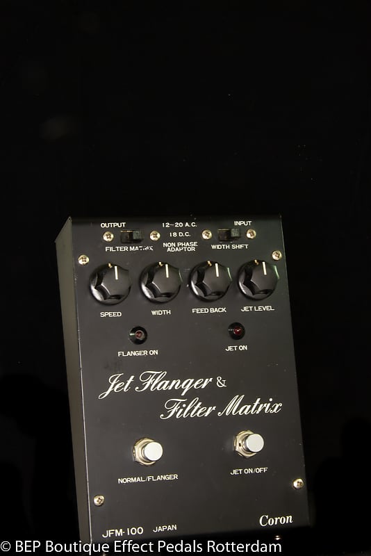 Coron JFM-100 Jet Flanger & Filter Matrix 1981 Japan with | Reverb