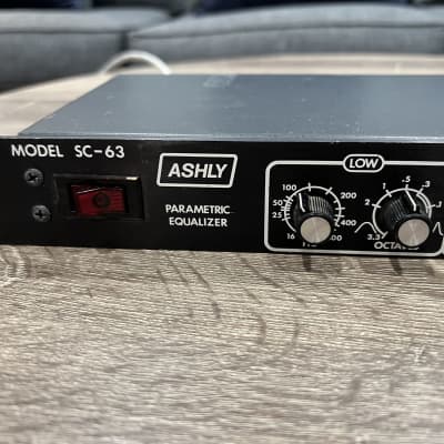 Ashly SC-63 3 Band Parametric Equalizer EQ Rackmount | Reverb