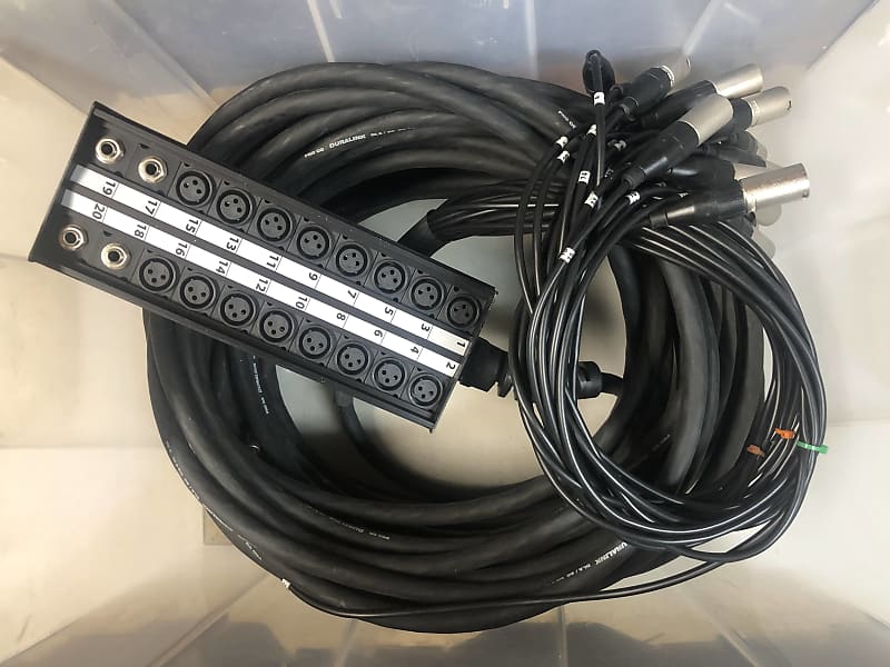 StageMASTER SMA1604FBQ-100 - 100 Foot Audio Snake - 16 Send, | Reverb