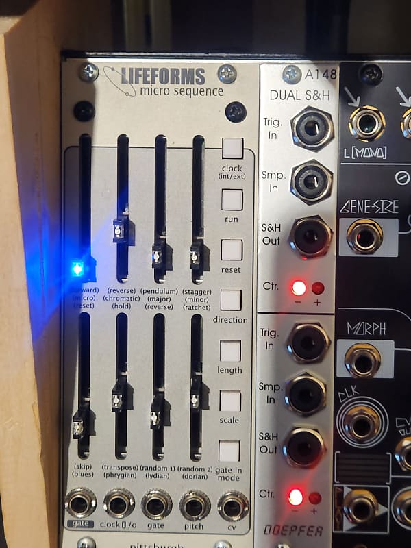 Pittsburgh Modular Lifeforms Micro Sequence | Reverb
