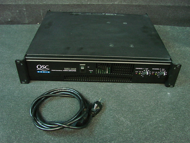 QSC RMX 2450 Stereo Power Amplifier RMX2450 | Reverb