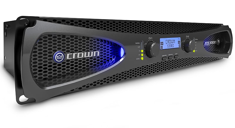 Crown XLS1002 Power Amplifier 350W @ 4ohms Dual Channel | Reverb