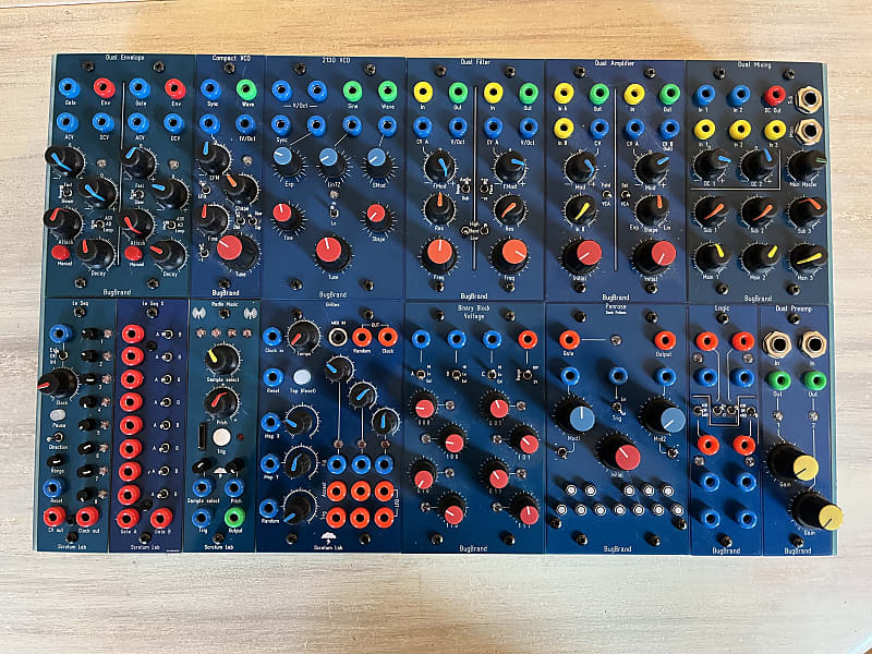 BugBrand 2-Panel with rare ScrotumLabs modules! | Reverb