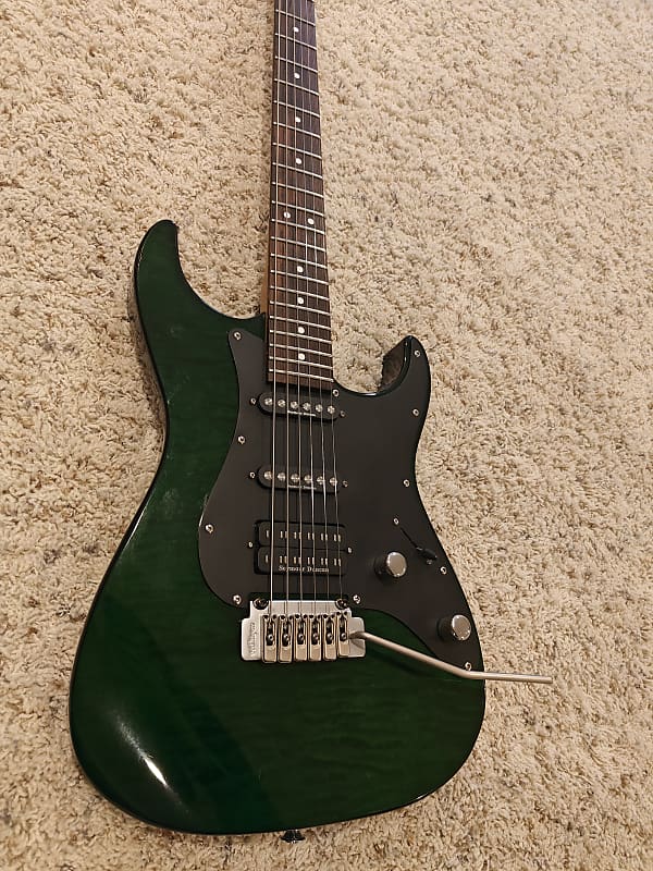 Jackson Performer PS7 1990's - Green Made in Japan (MIJ), | Reverb