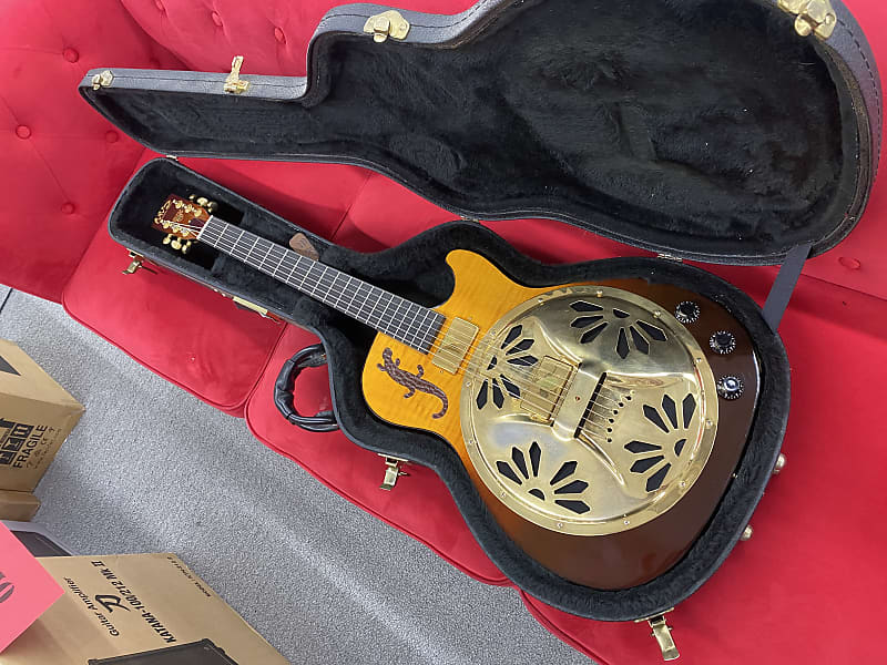 Dobro Mississippi Voodoo Resonator Electric Guitar - Sunburst | Reverb