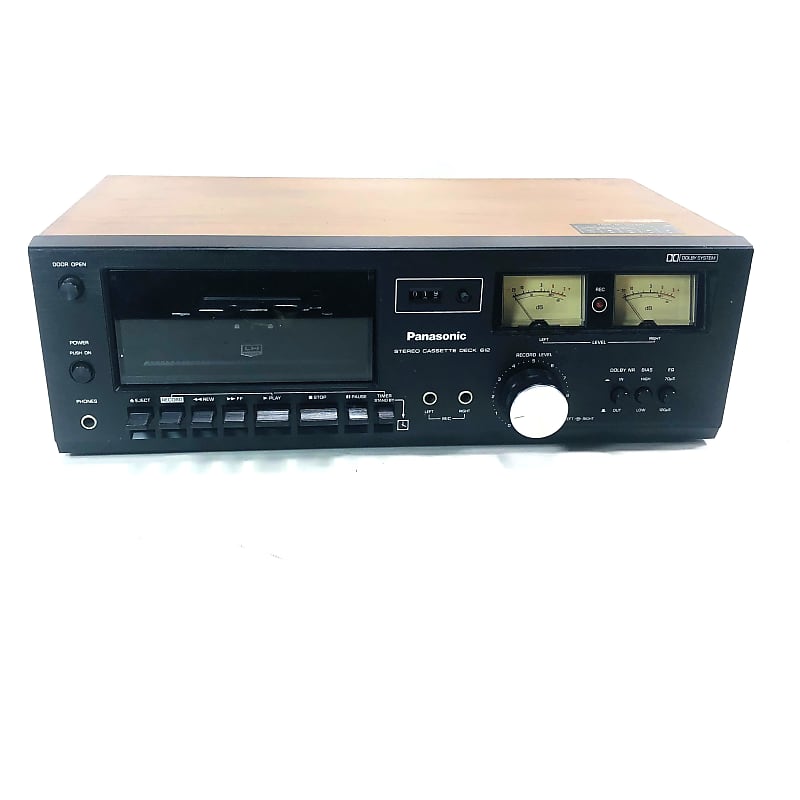 Vintage Panasonic 612/US '70s Front Loader Cassette Deck | Reverb