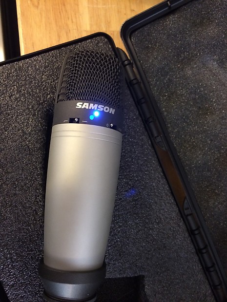 Samson CO3 condenser studio microphone non-USB w case Nice | Reverb