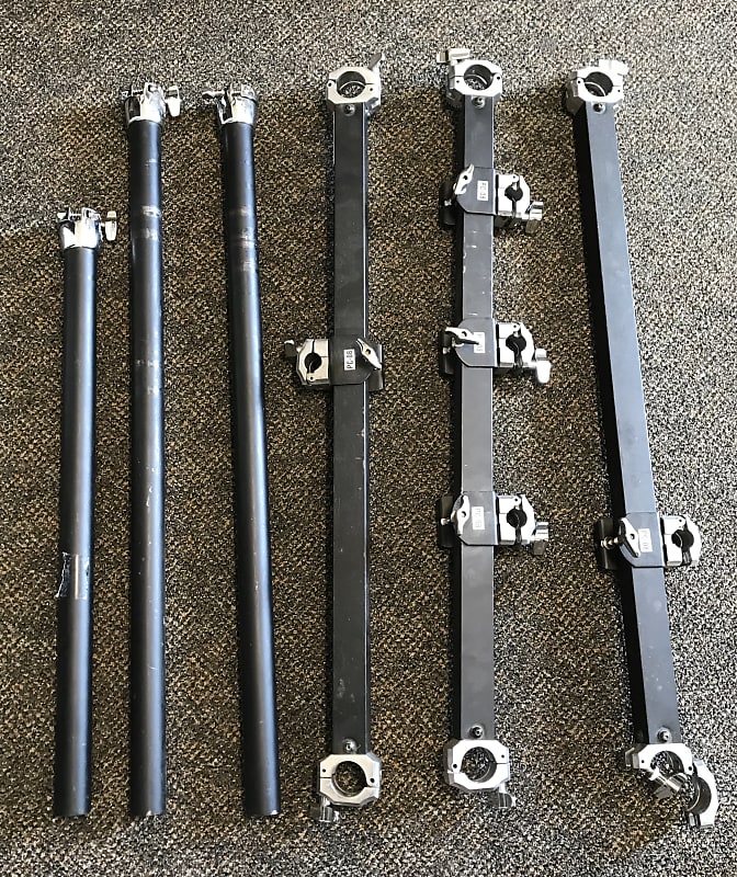 USED Pearl DR80E 3-Sided Black Drum Extension Rack | Reverb