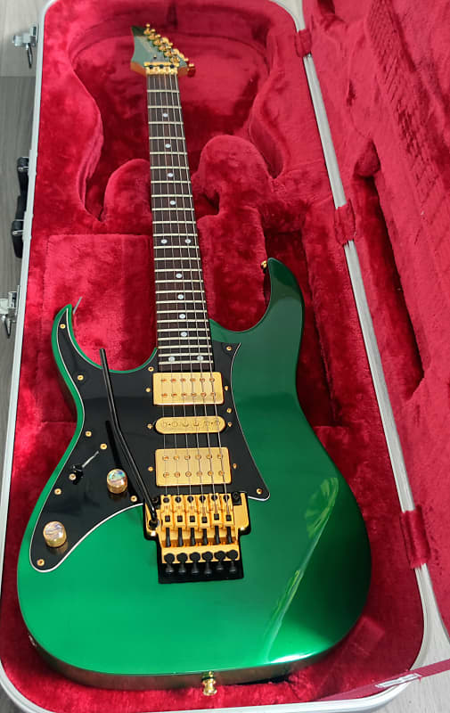 IBANEZ RG 570/550 Candy Green Gold -Dimarzio-Year | Reverb UK