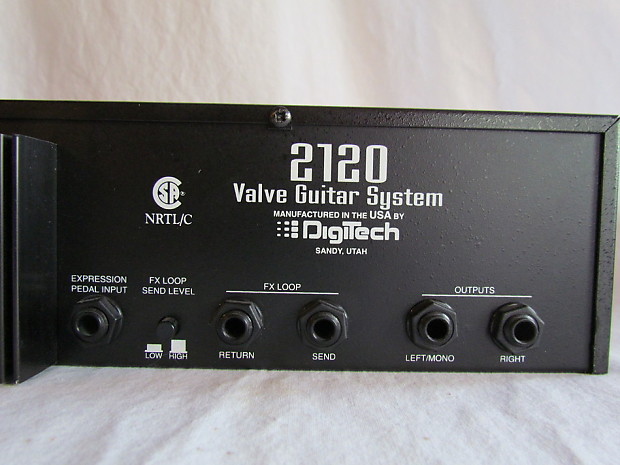 DigiTech 2120 Artist Valve Guitar System - Preamp & | Reverb UK