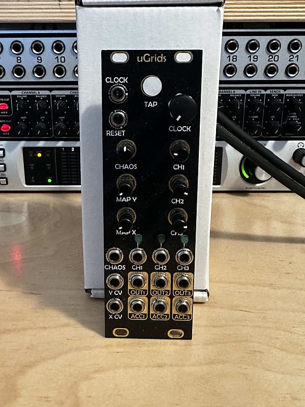 After Later Audio uGrids Topographic Drum Sequencer - Black | Reverb