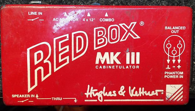 Hughes & Kettner Redbox MK III Red | Reverb
