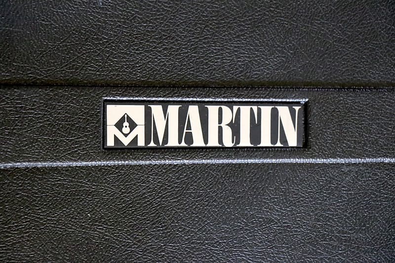Vintage Martin D-28 Hard Case circa 1974 to 1985 - Black ABS | Reverb