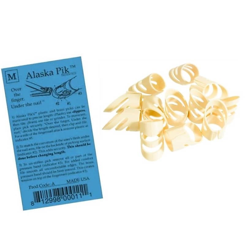 Alaska Pik Medium Finger Picks 12 Pack | Reverb