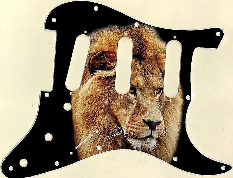 Graphical pickguard Fender Stratcaster Strat SSS 11 | Reverb Canada