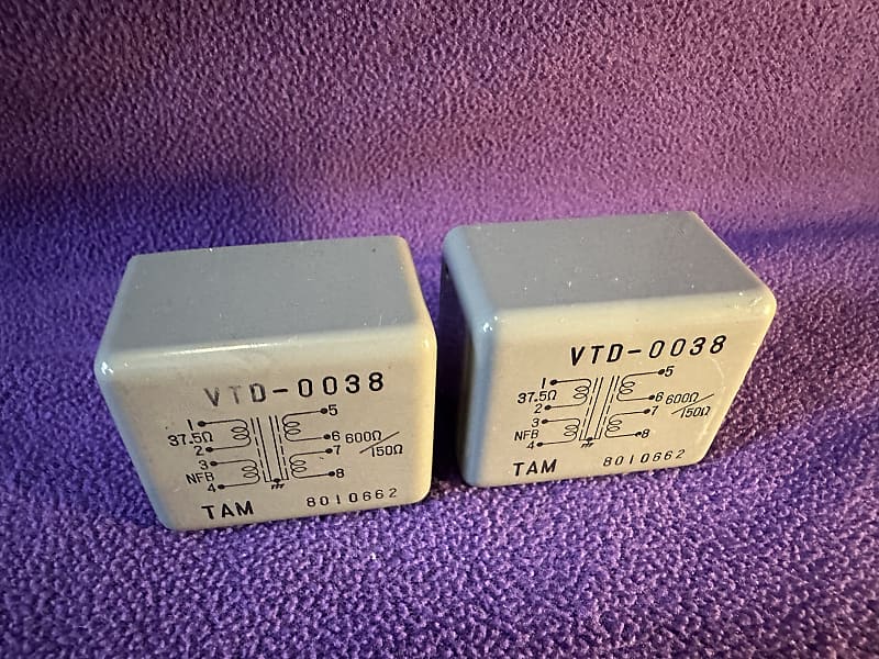 TAMURA TAM Radio VTD-0038 Output-transformers (Pair) ! | Reverb Canada