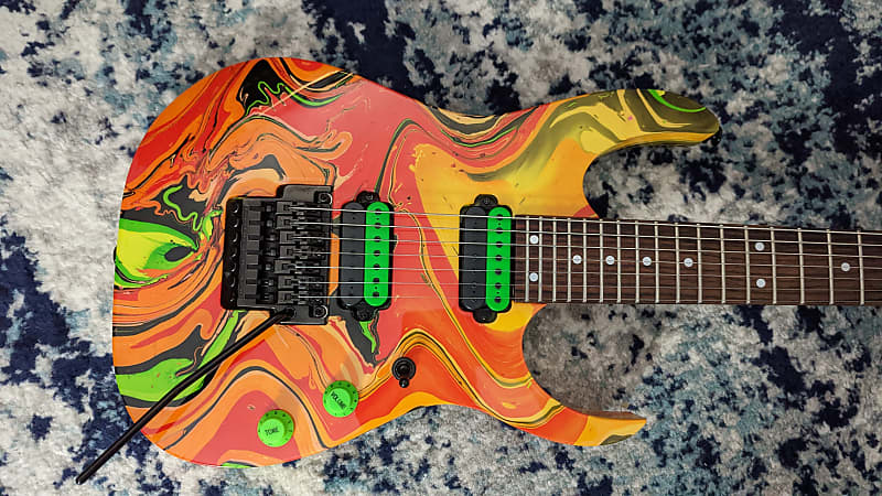 Ibanez Rg 7 String 7 String Petrucci 00 Multiple Swirl | Reverb