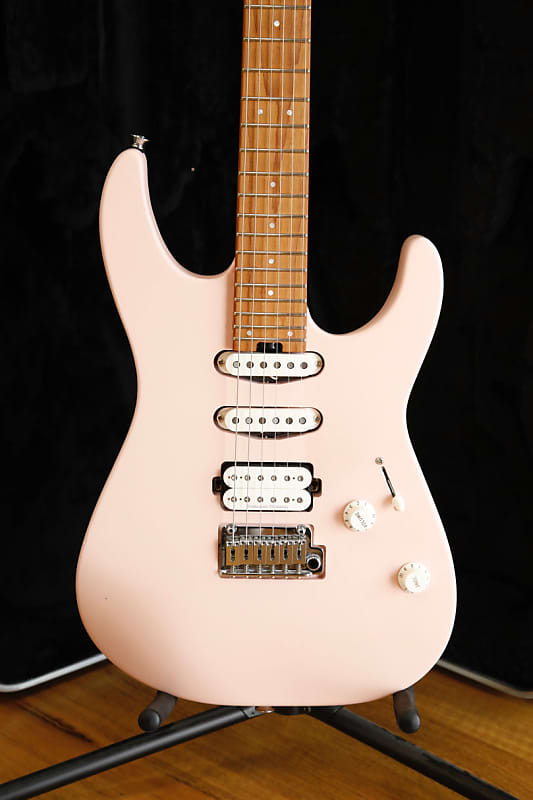 Charvel Pro-Mod DK24 HSS 2PT CM Shell Pink Pre-Owned | Reverb