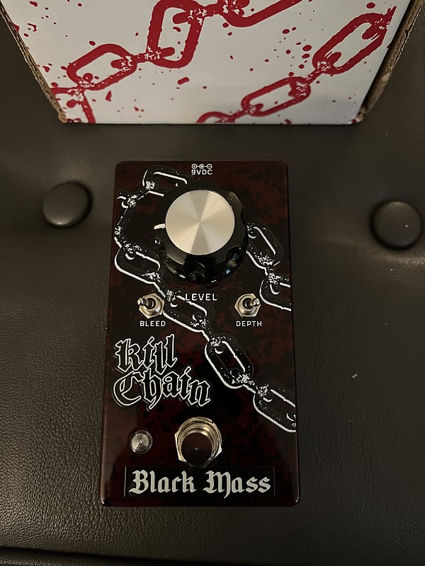 Black Mass Electronics Kill Chain Fuzz 2022 - Red Splatter | Reverb